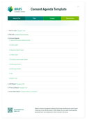 Meeting Agenda Templates Kit | iBabs